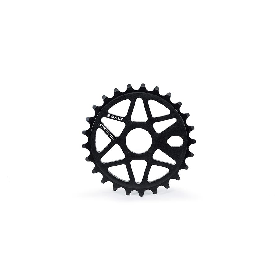 Salt Comp Chainring Teeth: 25 6061-T6 Aluminum Black – Cahaba Cycles