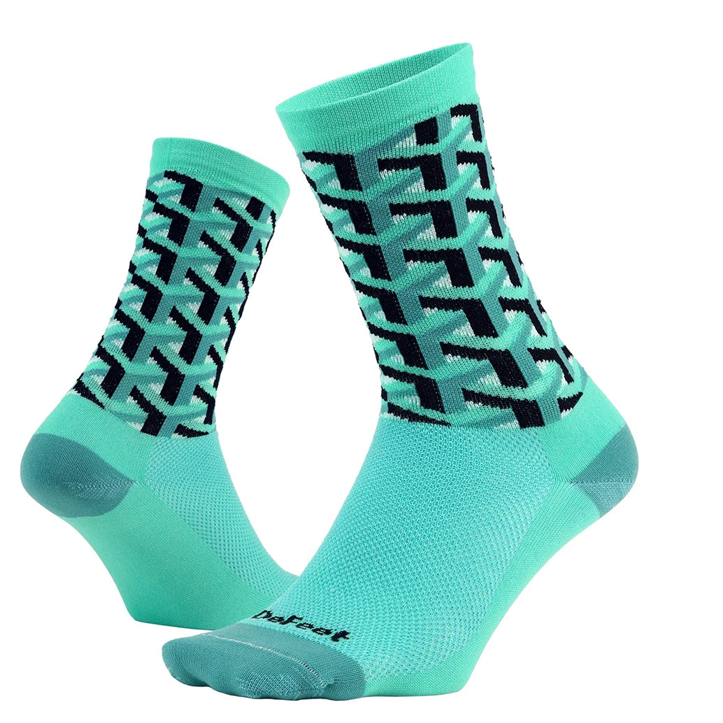 DeFeet Aireator 6" Framework Socks 7-9 Green – Cahaba Cycles