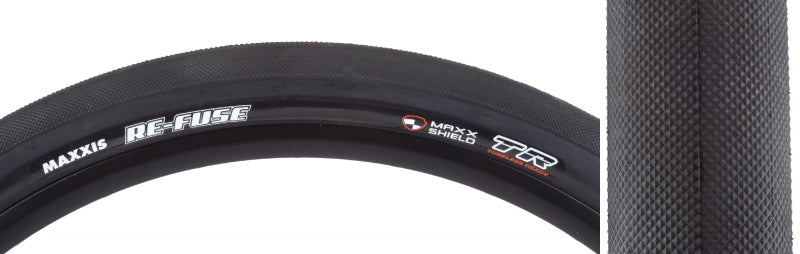 Maxxis Re-Fuse Tire - 700 x 40 Tubeless Folding Black Dual MaxxShield ...