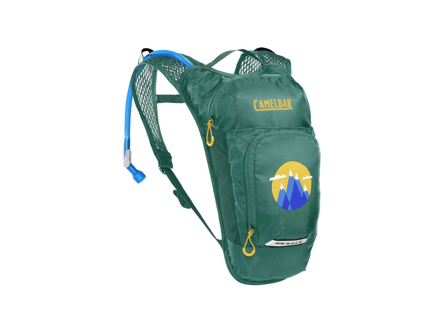 CamelBak Mini MULE 50oz Green/Yellow Bag – Cahaba Cycles