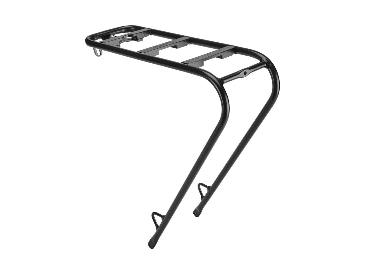 Rack Electra Alloy MIK Black Front – Cahaba Cycles