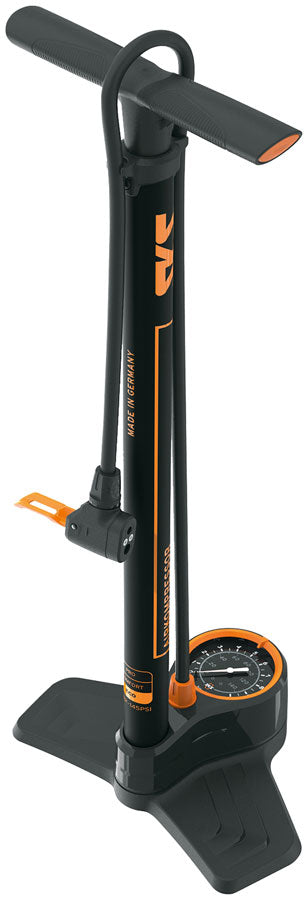 SKS Airkompressor 10.0 MV Valve Floor Pump - 144 PSI 900mm Hose 80mm G ...