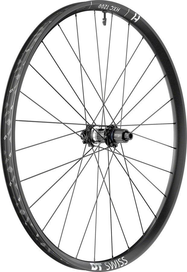 DT Swiss HXC 1200 Spline Rear Wheel - 29" 12 x 148mm 6-Bolt Micro Spli ...