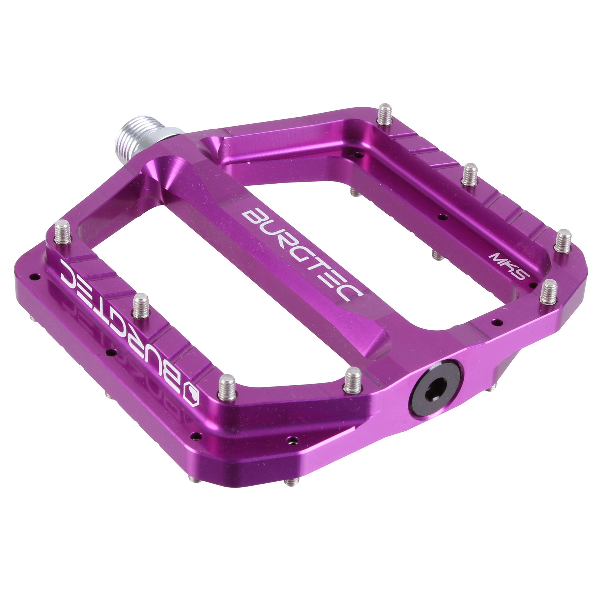 Burgtec Penthouse MK5 Pedals CrMo Purple Rain – Cahaba Cycles