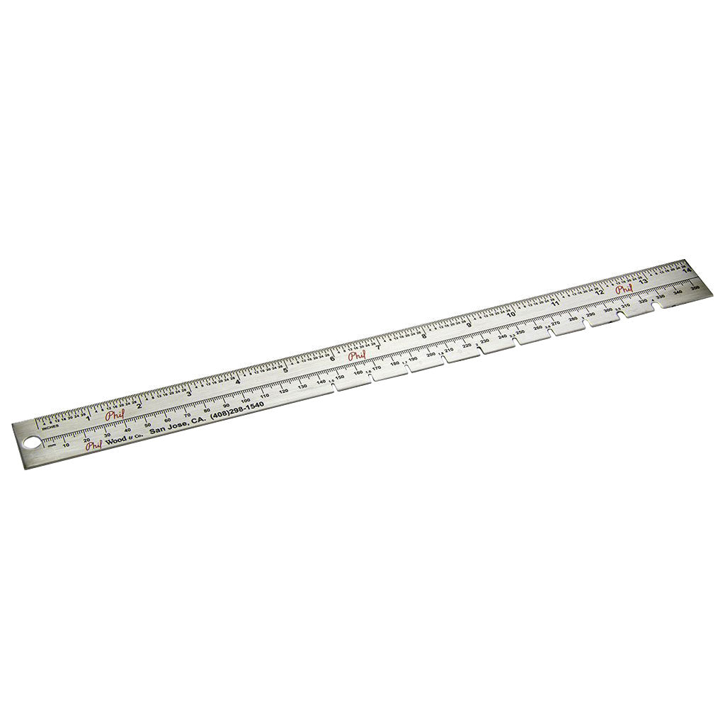 Phil Wood Spoke Gauge and Length Ruler Stainless Steel – Cahaba Cycles