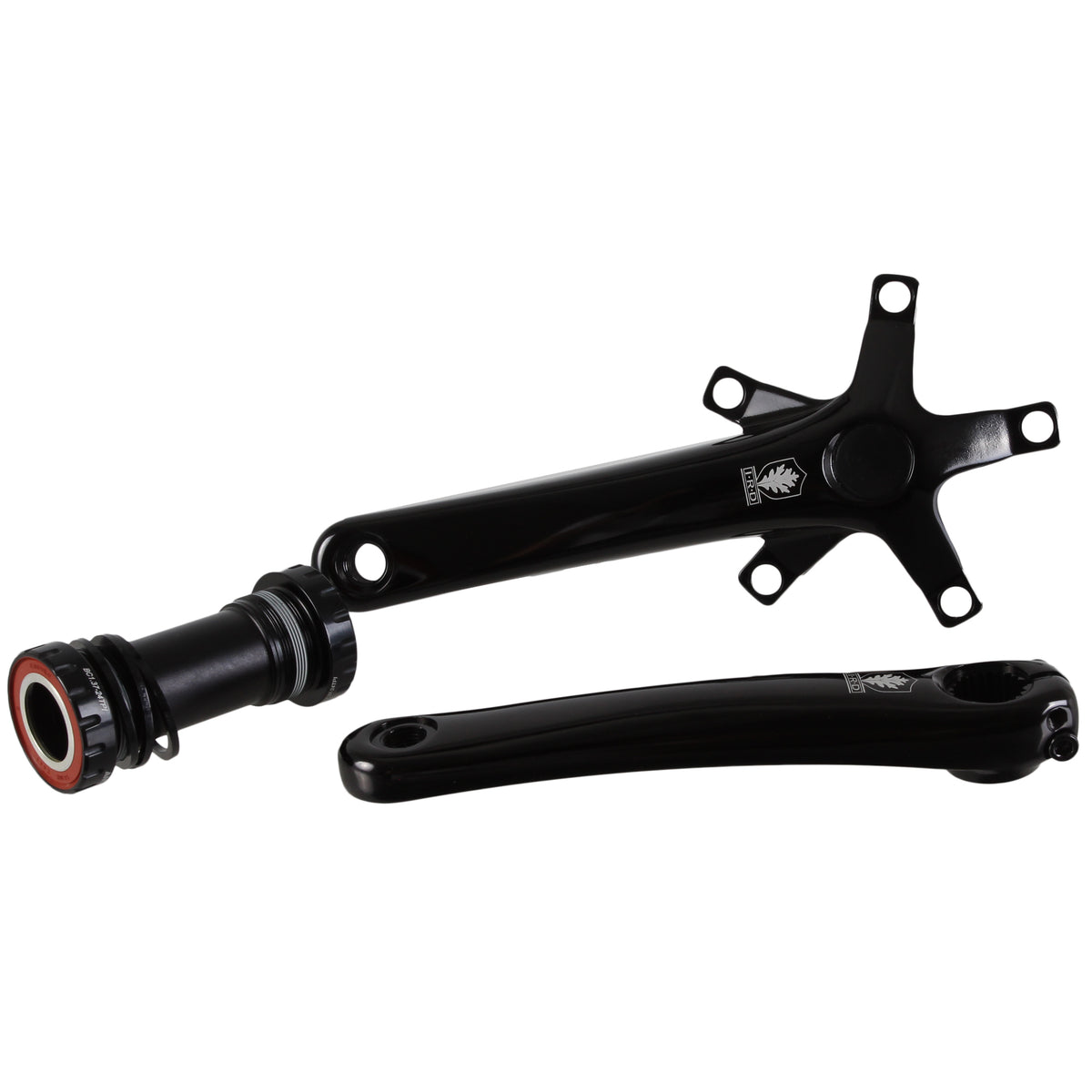 Interloc Racing Design Lobo Crank Arms and BB 110/74 172.5 - Black ...